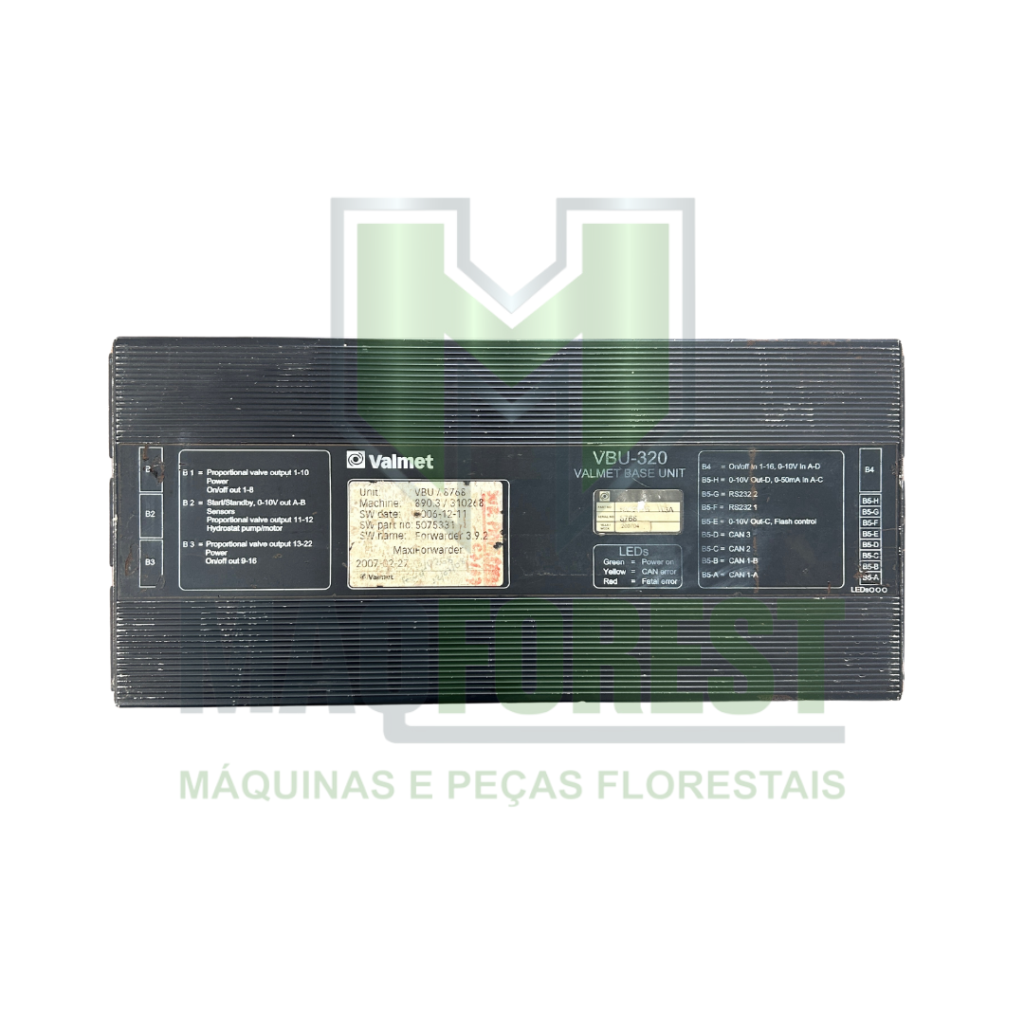 UNIDADE DE CONTROLE ELETRÔNICO VBU-320 KOMATSU - Maqforest